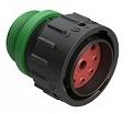 China Black thermoplastic DIP Connector offering several terminal options designed for in temperature ranges from minus 55 to plus 125 degrees Celsius for sale