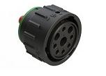 China Thermoplastic housing DIP Connector black color operating temperature range minus 55 to plus 125 degrees Celsius various terminal options for sale