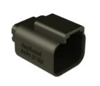 China Thermoplastic Housing DIP Connector with Multiple Terminal Types Suitable for Operating Temperatures from Minus 55 to Plus 125 Degrees Celsius for sale