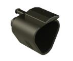 China Durable DIP Connector featuring black thermoplastic housing and multiple terminal options designed for in extreme temperature ranges for sale