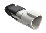 China White thermoplastic DIP Connector with various terminal types offering performance in extreme temperature conditions for sale