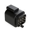 China Black thermoplastic housing DIP Connector with various terminal types designed for operation from minus 55 to plus 125 degrees Celsius for sale
