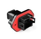 China Thermoplastic housing DIP Connector offering various terminal types and operating temperature range from minus 55 to plus 125 degrees Celsius for sale