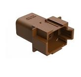 China Thermoplastic DIP Connector with multiple terminal configurations designed to operate efficiently between minus 55 and plus 125 degrees Celsius for sale