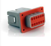 China Industrial DIP Connector with Polyamide Housing and Multiple Terminal Types Supporting Wide Operating Temperature Range for sale