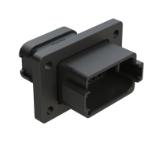 China Thermoplastic DIP Connector available in black color with various terminal options designed for electronic connections for sale