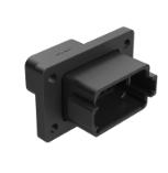 China thermoplastic DIP Connector with a variety of terminal types designed for in temperature environments from minus 55 to plus 125 degrees Celsius for sale