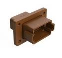 China Thermoplastic housing DIP Connector offering multiple terminal types suitable for in temperature ranges from minus 55 to plus 125 degrees Celsius for sale