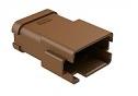 China Versatile DIP Connector Featuring Brown Polyamide Housing and Various Terminal Types Suitable for in Wide Temperature Ranges for sale