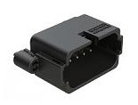 China Black thermoplastic DIP Connector with various terminal options designed for stable operation between minus 55 and plus 125 degrees Celsius for sale