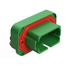 China DIP Connector featuring black thermoplastic housing and various terminal options designed for wide temperature range applications for sale