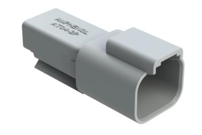 China Genuine In Stock AT04-2P Male Cable Connector, Rectangular Connector for automotive wiring and general circuit connection projects for sale