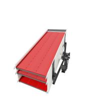 China Low Noise Double Shaft Vibrating Screen With Solid Construction for sale