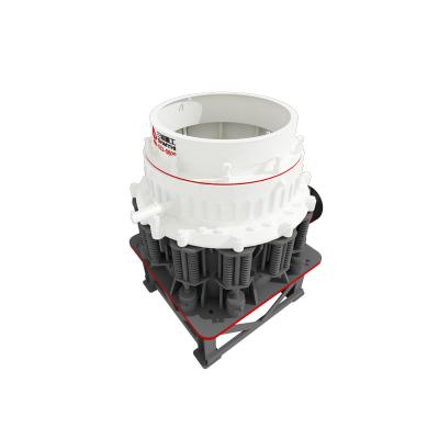 China 250 Tph Compact Spring Cone Crusher voor middelharde materialen Te koop