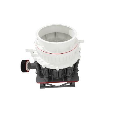 China 250KW Quarry Spring Hydraulic Cone Crusher with C Crushing Cavity Pattern and 42CrMo Spindle Material for sale