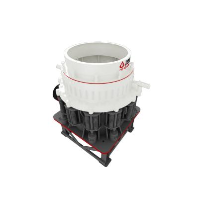 China 250KW Quarry Spring Hydraulic Cone Crusher with C Crushing Cavity Pattern and 42CrMo Spindle Material for sale