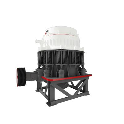 中国 100 Tph ZGMn18Cr2 鉱山採石場作業のためのスプリングコーンクラッシャー 販売のため