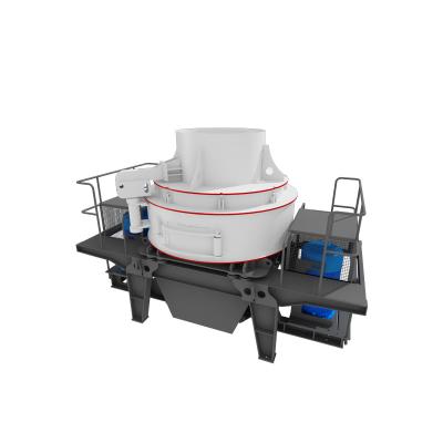 Cina Concrusore a impatto verticale avanzato per l'industria mineraria Scarica granularità 2-5 mm alimentazione centrale 230-261 t/h in vendita