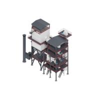 China High Performance Tower Type Sand Building Machine 950KW For Sand Processing for sale