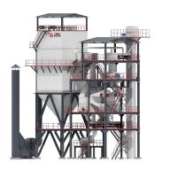 China Integrated Tower Type Sand Machine For Sand Processing Solution for sale