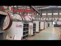 Mining Jaw Stone Crusher Machine 110KW With Large Crushing Ratio