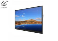 China 70 Inch Interactive Flat Panel 350cd/m2 Conference Smart TV 4K Touch Screen for sale