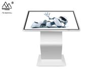 China 55 Inch Horizontal Touch Screen Kiosk 6ms Mall Information Kiosk 1366x768 for sale
