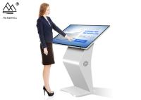 China 49 Inch Restaurant Payment Kiosk Machine Interactive Touch Screen Kiosk 1366x768 for sale