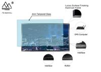 China 55 Inch IPS LCD Interactive Digital Blackboard Touch Screen Black Board 4K UHD for sale