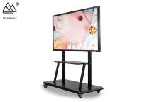China 65 Inch Interactive Touch Screen 3840x2160 UHD Infrared Whiteboard 20 Point Touch for sale