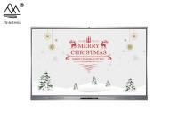 China 75 Inch Interactive Smart Display Board Touch Screen 4096x4098 IR Panel 178° Viewing Angle for sale