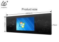 China 75 Inch Smart Nano Blackboard Interactive Touch Screen 4K UHD Education Display 30 Touch Points for sale