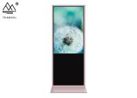 China 65 Inch Android Vertical Digital Signage 450cd/m2 Brightness Floor Standing Display for sale