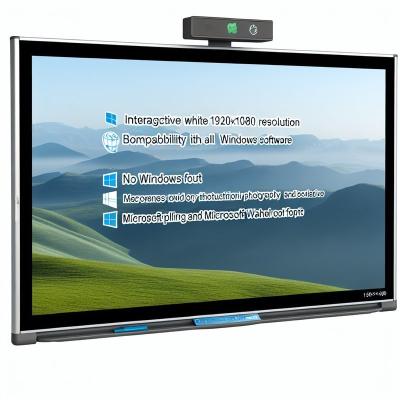 Cina Lavagna interattiva con risoluzione 1920*1080 compatibile con tutti i software Windows in vendita