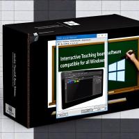 China Interactive Teaching Board Software Compatible with All Windows Black or OEM Compatible for sale