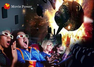 中国 6座席相互7dシミュレーターの映画館映画力の動的プラットホーム システム 販売のため