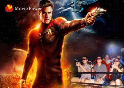 中国 6/8/9/12 Seater の相互バーチャル リアリティ 7D の映画館のシミュレーター 販売のため