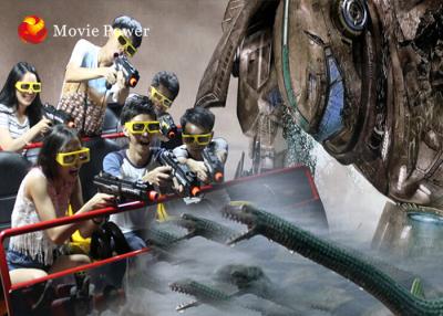 中国 6/8/9/12 Seater の相互バーチャル リアリティ 7D の映画館のシミュレーター 販売のため