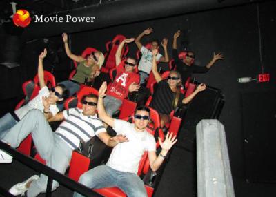 中国 催し物の 6 DOF のプラットホームが付いている相互 7D 映画館 7d のシミュレーター 販売のため