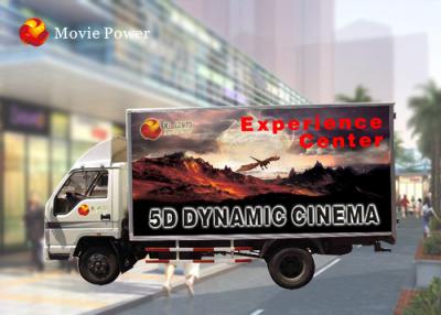 中国 移動式 7D シミュレーターの映画館の映画館装置 220V 2.25KW をトラックで運んで下さい 販売のため