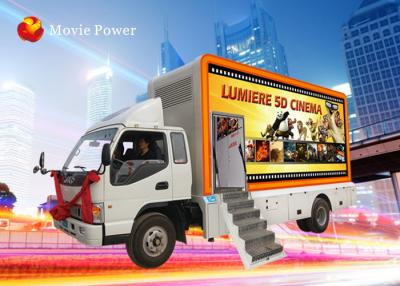 中国 移動式 7D シミュレーターの映画館の映画館装置 220V 2.25KW をトラックで運んで下さい 販売のため