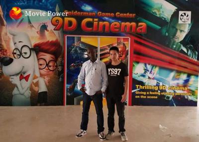 Cina Cinema su misura della sedia 7D iniezione di aria/indietro di colpo in vendita