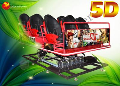Cina Sistema del cinema cinema/5D di realtà virtuale 5D di giallo di rosso blu in vendita