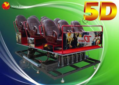 Cina Piattaforma elettrica su misura 5d di 6 DOF che determina il teatro del simulatore 5 D in vendita