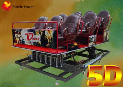 Cina Attrezzatura dinamica 5d del cinema che guida simulatore con 3dof 6dof Seater dinamico in vendita