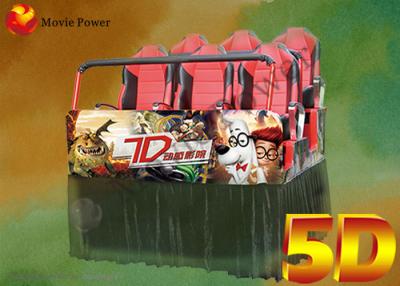 Cina Camion mobile del cinema del cinema di spazzata 5D della gamba di vibrazione in vendita