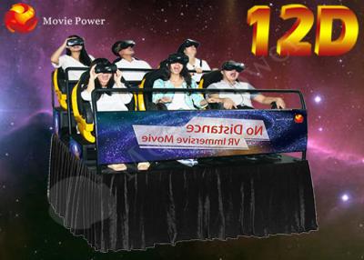 中国 3 Dofの電気動的システムが付いている7D 9D 12Dのバーチャル リアリティの映画館のシミュレーター 販売のため