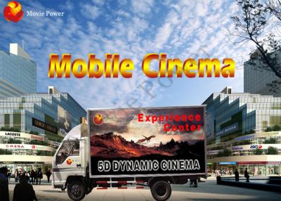 Cina Simulatore mobile di Seat 7d di moto della sedia del proiettore dell'ologramma del cinema del camion dinamico 7d in vendita