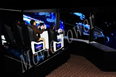 Cina Cinema di azione di realtà virtuale 9D di alta tecnologia per la servo piattaforma dinamica di 6 DOF in vendita