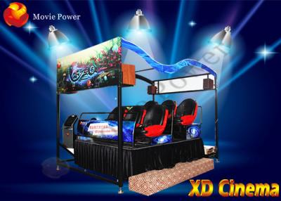 中国 眩暈無しの普及した 6DOF 電気動的プラットホーム XD の劇場 VR ガラスのⅡ 販売のため